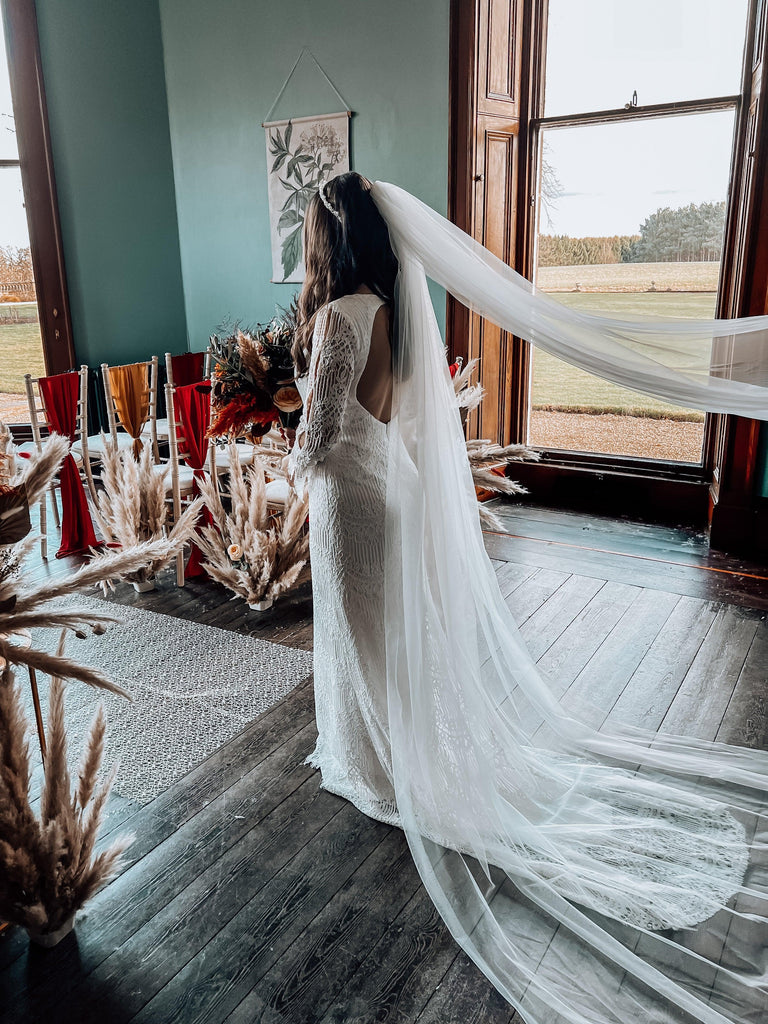 Cathedral Wedding Veil Two Tier – Velo Bianco